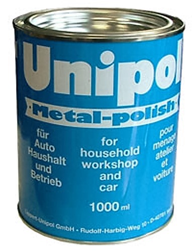 Pasta lucidante Unipol per pulizia acciaio e carrozzeria