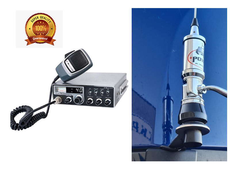 Cb Alan 48 e antenna Power pre tarata fissa alte prestazioni, il meglio ...